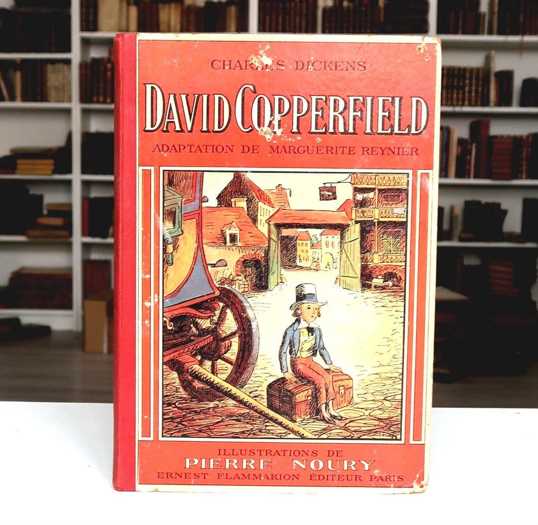 1934 David Copperfield by Dickens: Vintage French Children's Book ...