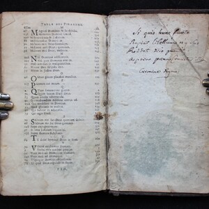 1675 RARE the Book of Psalms Antique Bible Old Testament King David ...