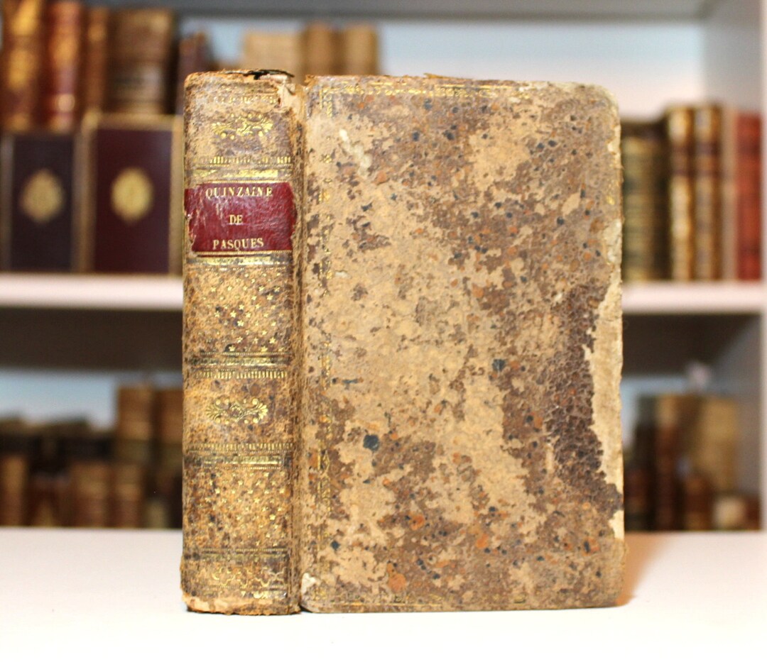 1788 RARE Liturgy Easter Catholic Church Missal in Latin & French ...