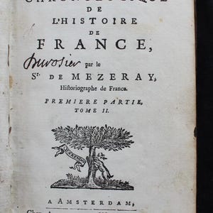 1674 RARE History of France During the Middle Ages Illustrated With 17 ...