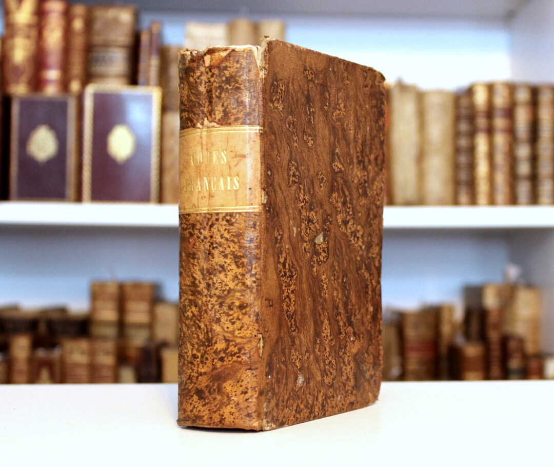 1882 RARE Antique Law Book French Codes, Including the Civil Code, Code ...
