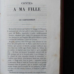 1850 RARE Children's Literature Tales for My Family J. N. Bouilly ...
