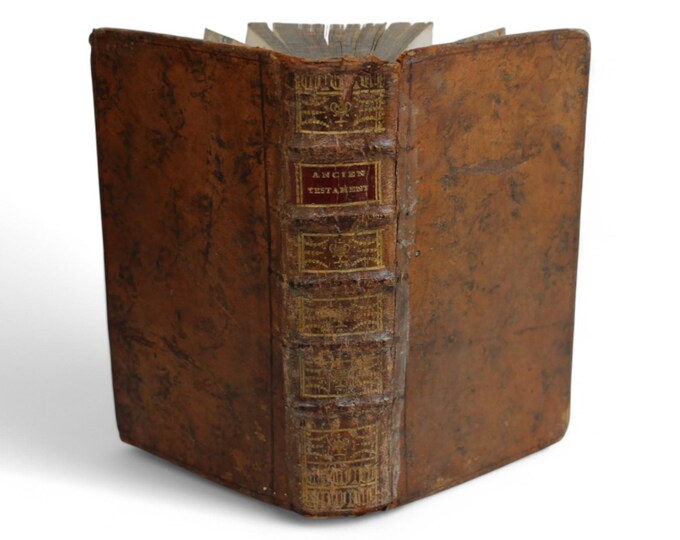 1778 RARE Antique BIBLE - History and Morals of the Old Testament ...