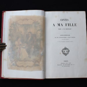 1850 RARE Children's Literature Tales for My Family J. N. Bouilly ...