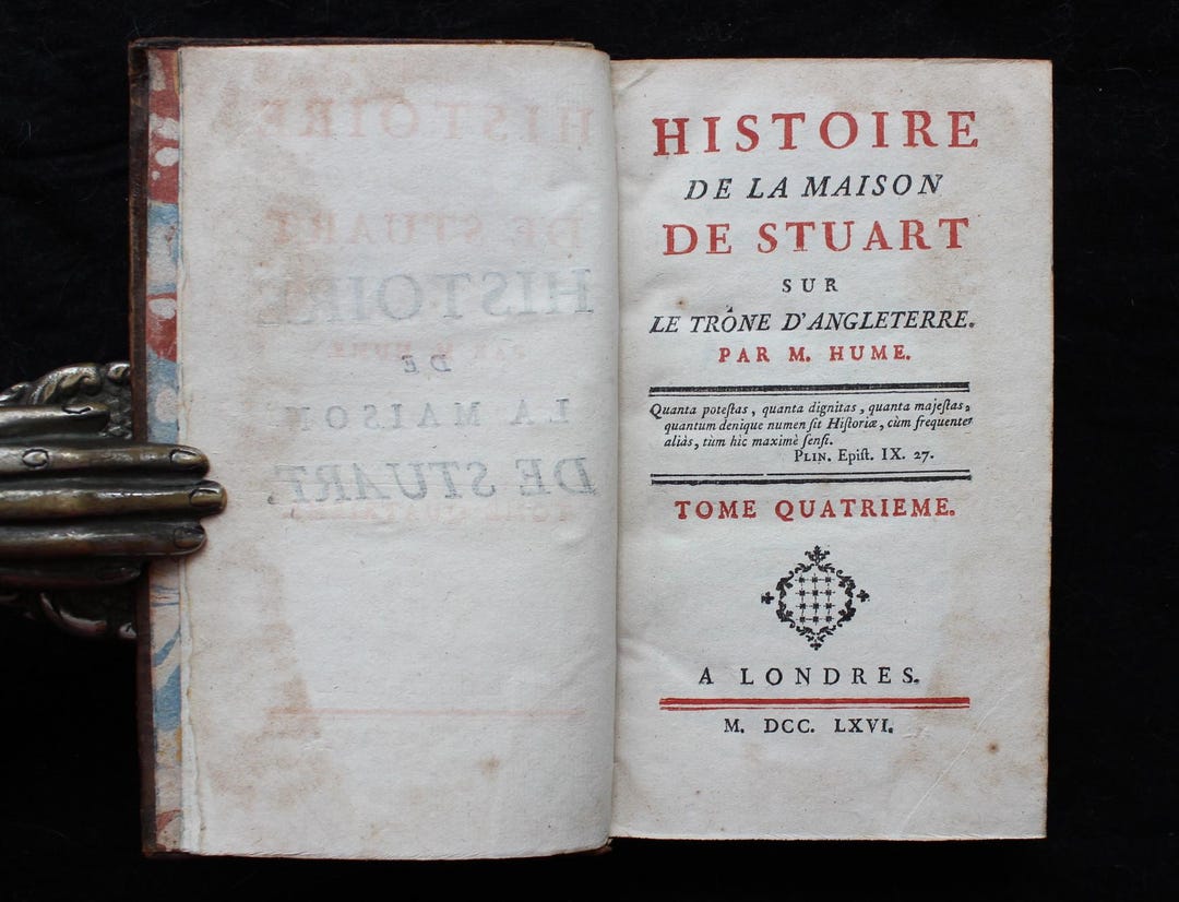 1766 Rare David HUME the History of Great Britain Under the House of ...