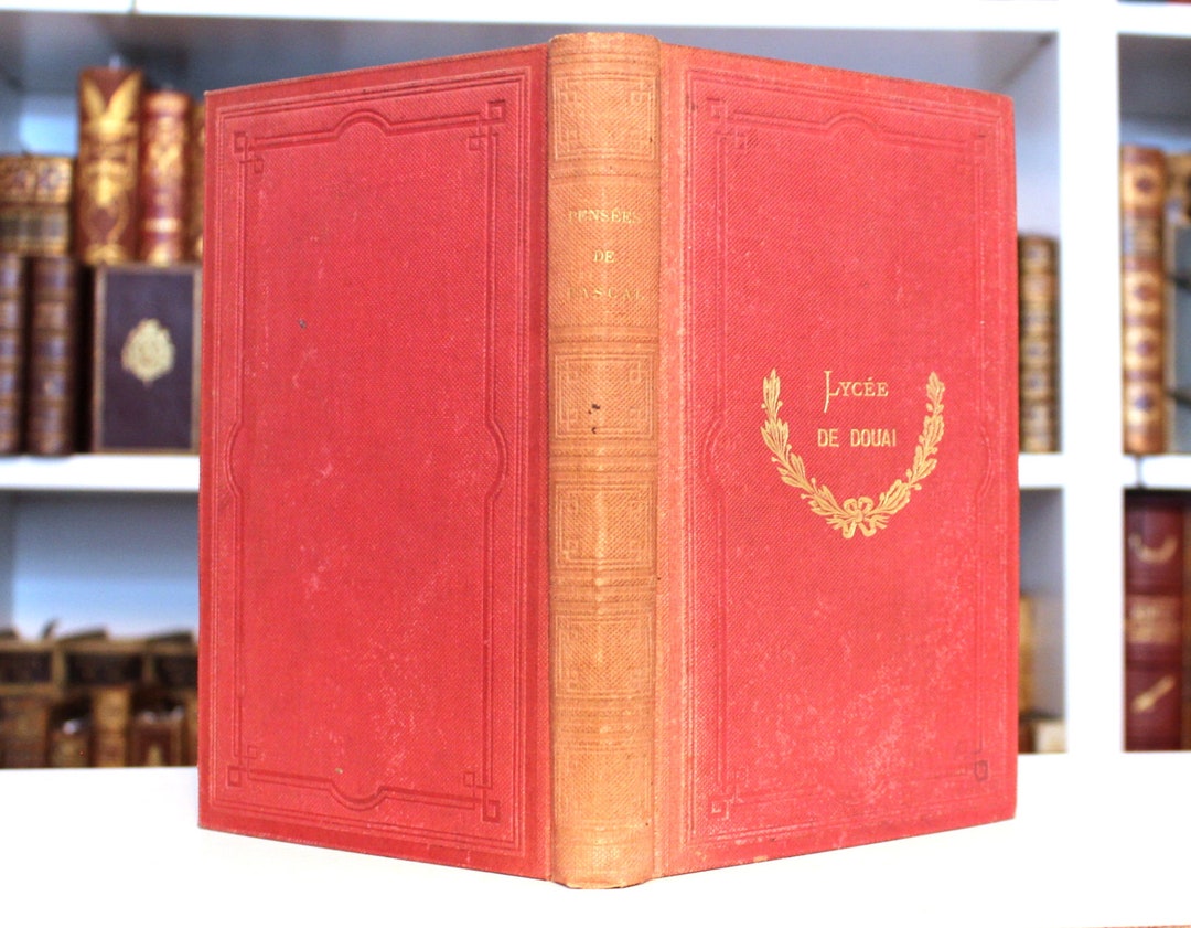 1873 RARE Apology for Christianity Pascal's Pensées Defense of the ...