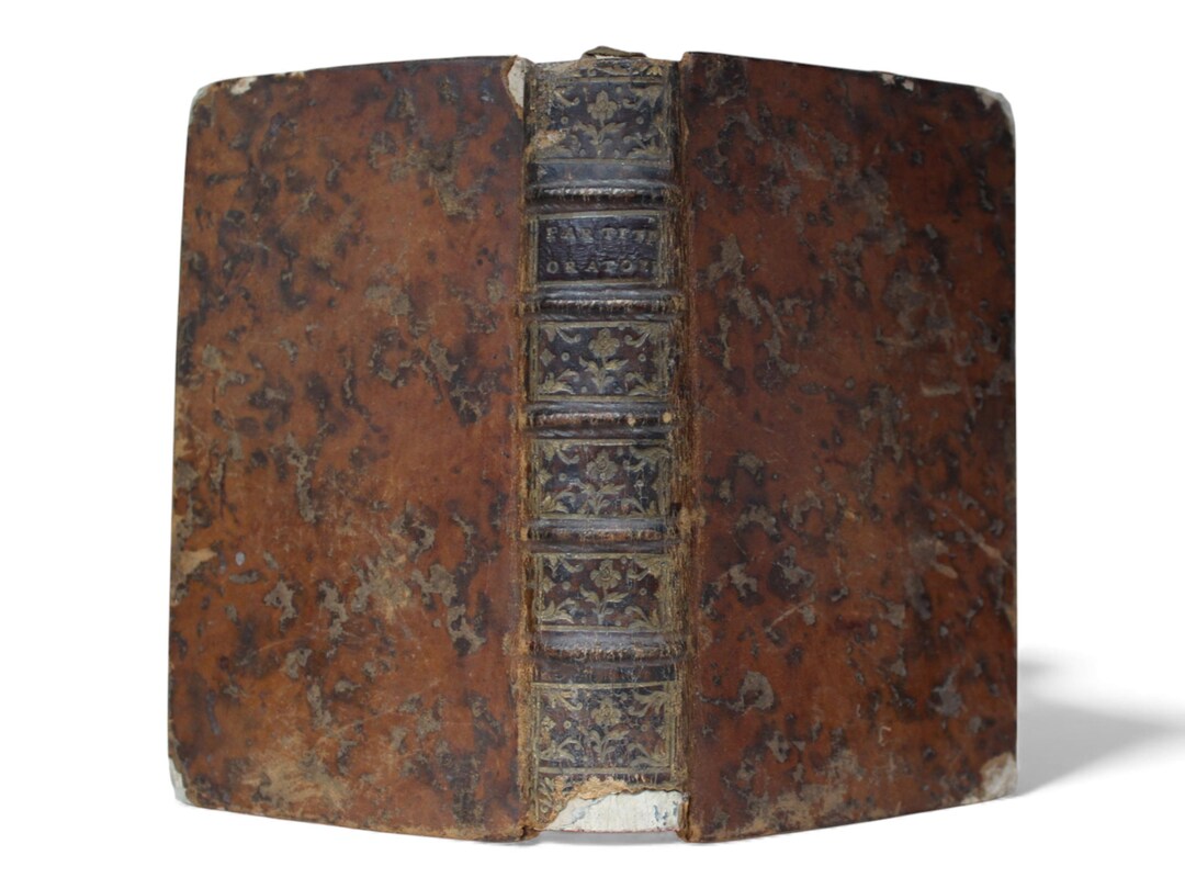 1766 Cicero's Partitiones Oratoriae – Antique French Book – Rhetoric ...