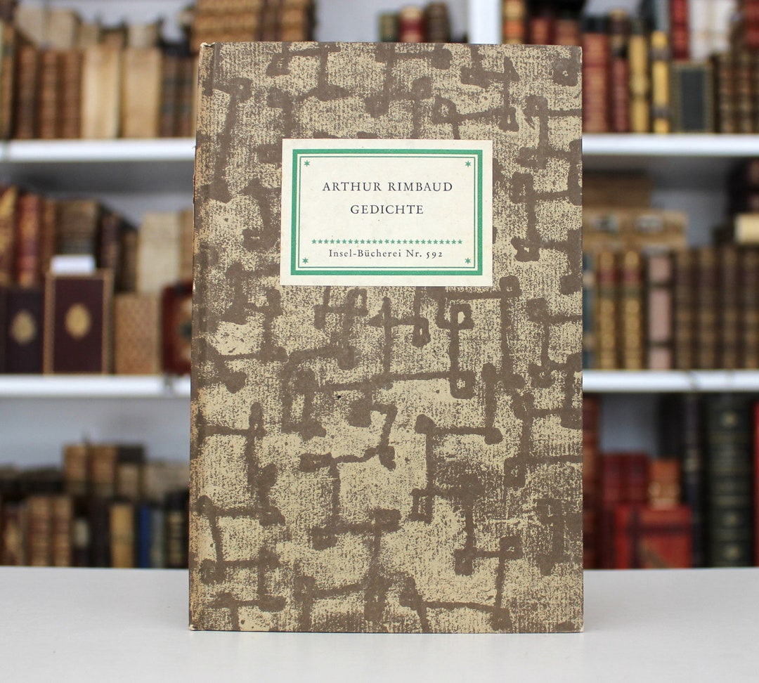 1957 Arthur RIMBAUD gedichte the Poems of Rimbaud in German Symbolism ...