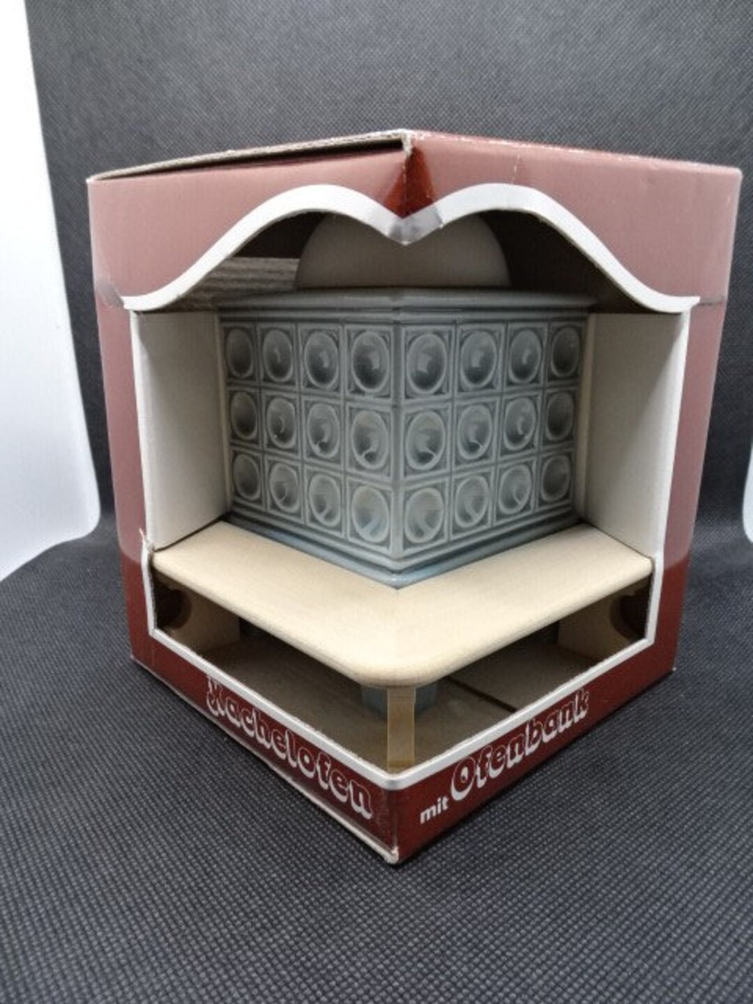 BODO HENNIG Stove With Bench New in Box Miniature Dollhouse Dollhouse ...