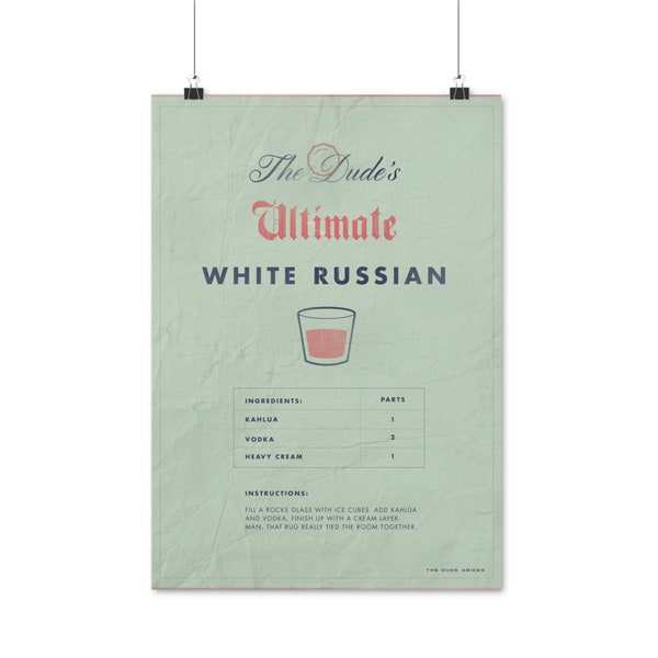 The Big Lebowski - Etsy