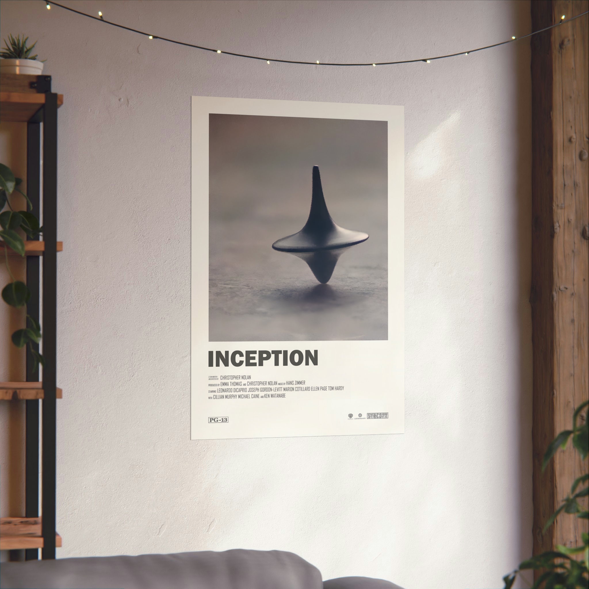 Poster INCEPTION Movie Poster Nolan Dicaprio Cotillard Gordon Lewitt ...