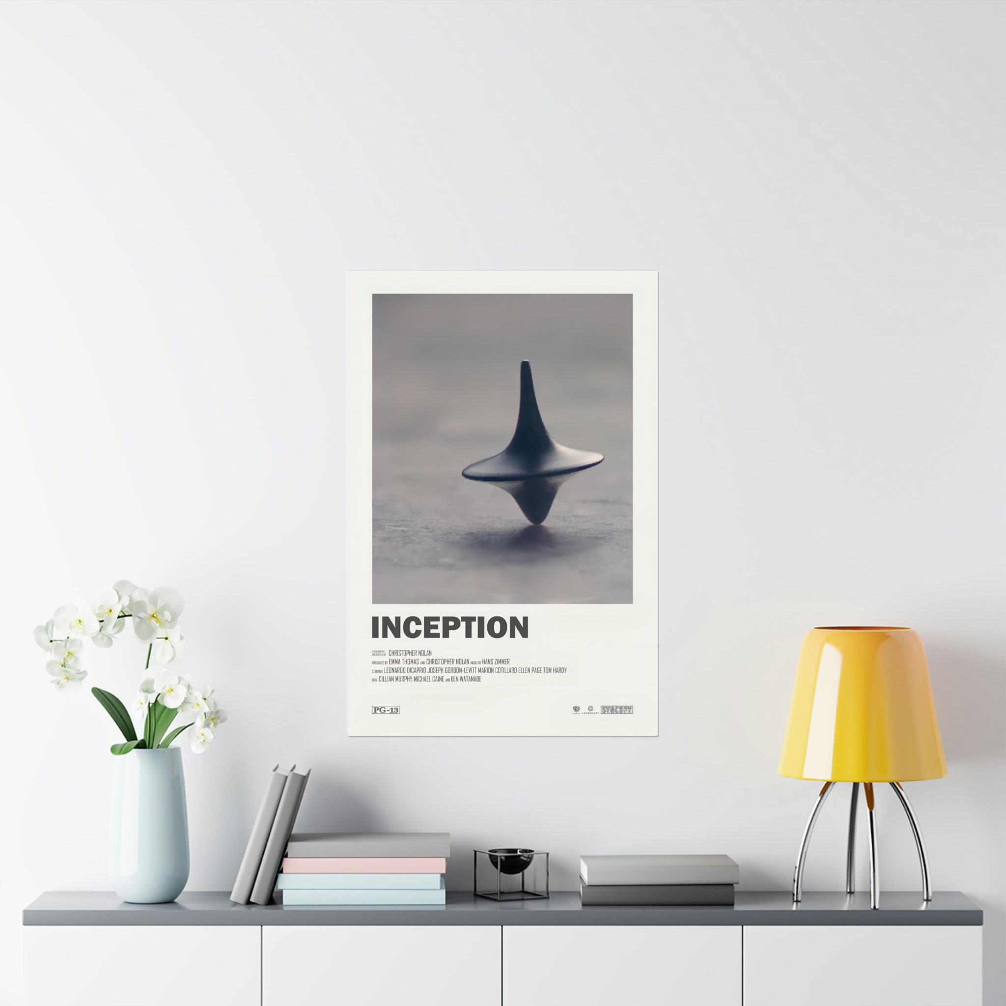 Poster INCEPTION Movie Poster Nolan Dicaprio Cotillard Gordon Lewitt ...