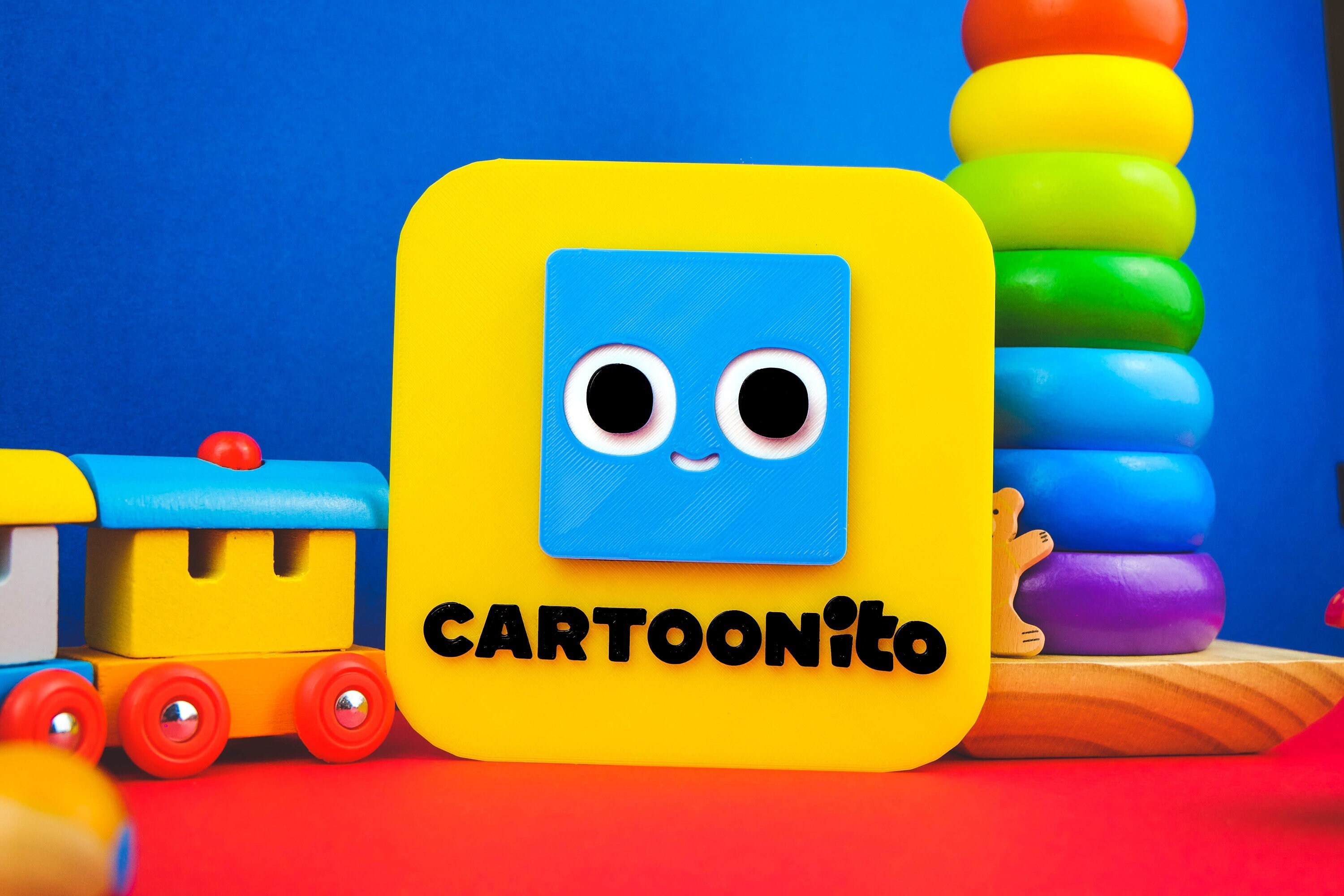 Cartoonito 3D Printed Logo Cartoon Network Stand Pretend Play - Etsy ...