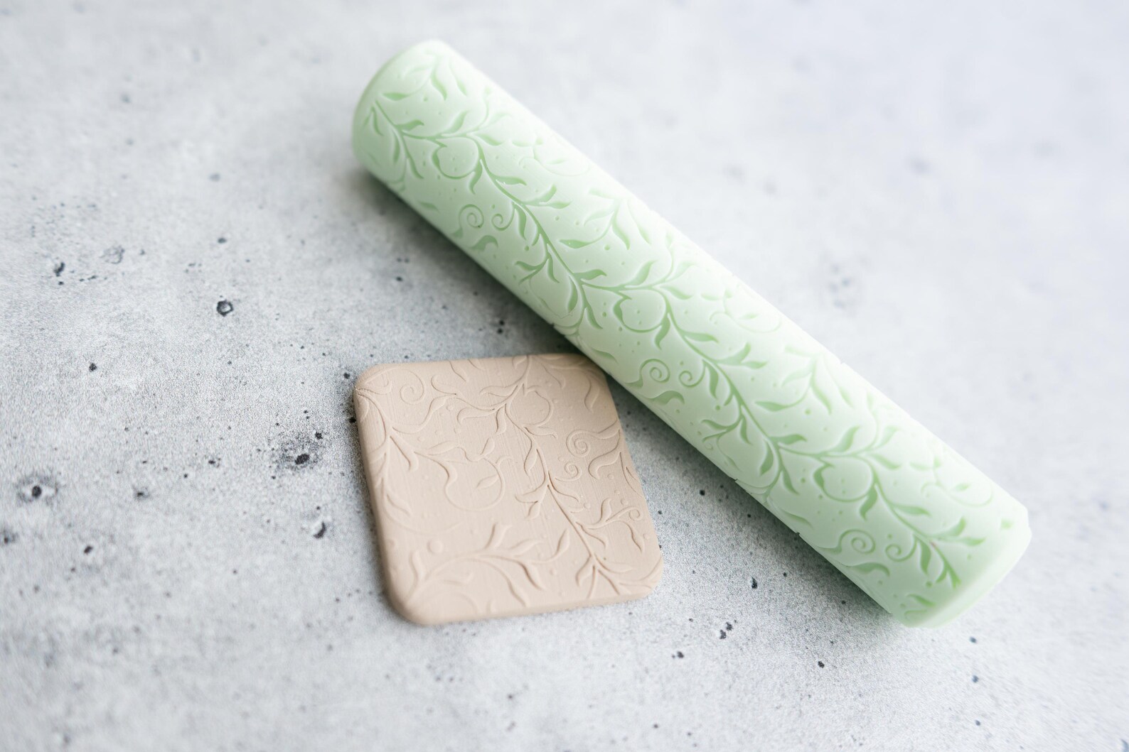 Vines Roller - Resin Texture Roller - Etsy