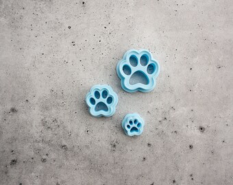 Paw Print Cookie Cutter. Dog Print Cookie Cutter. Dog Paw - Etsy