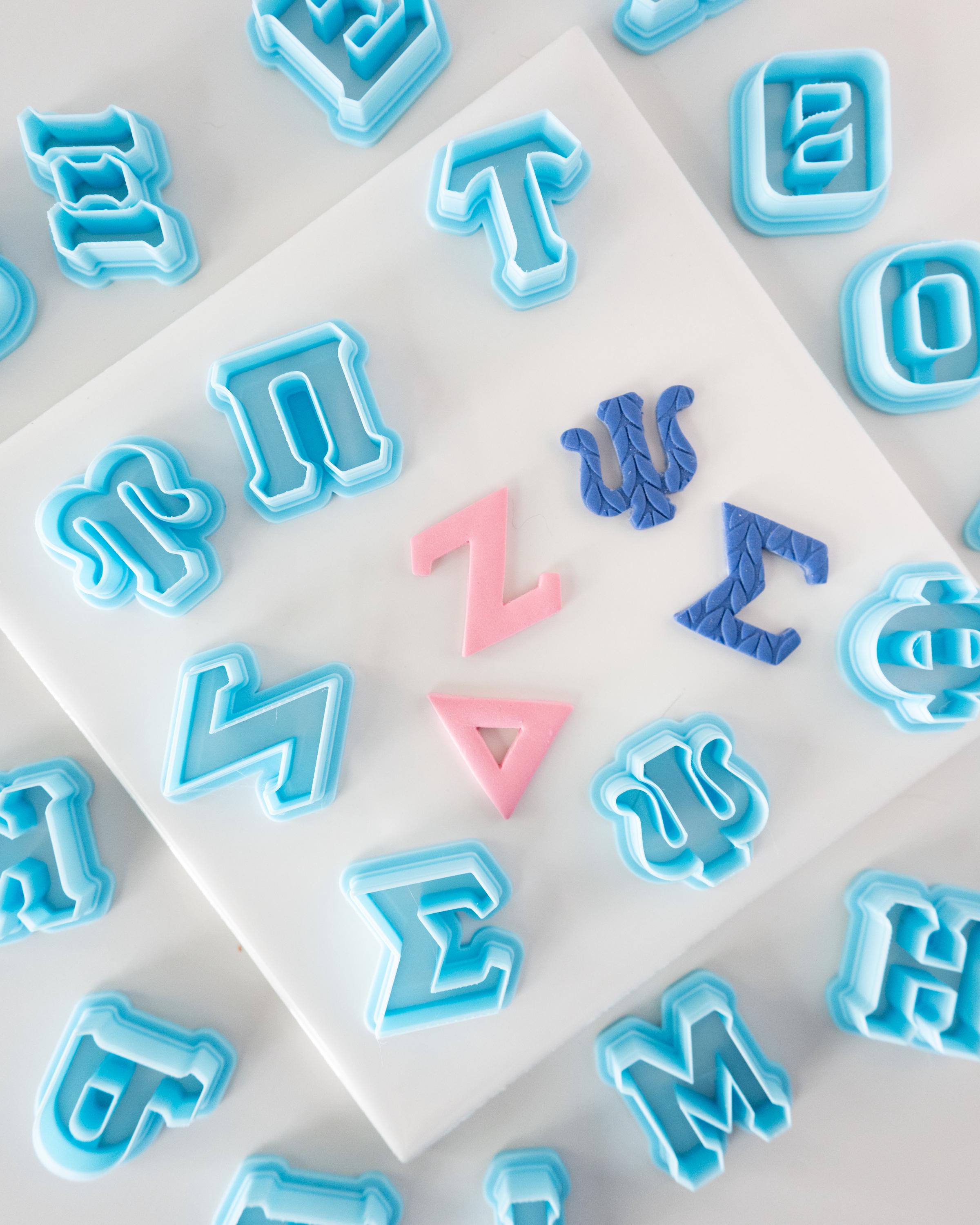 Greek Alphabet - Cutters - Etsy