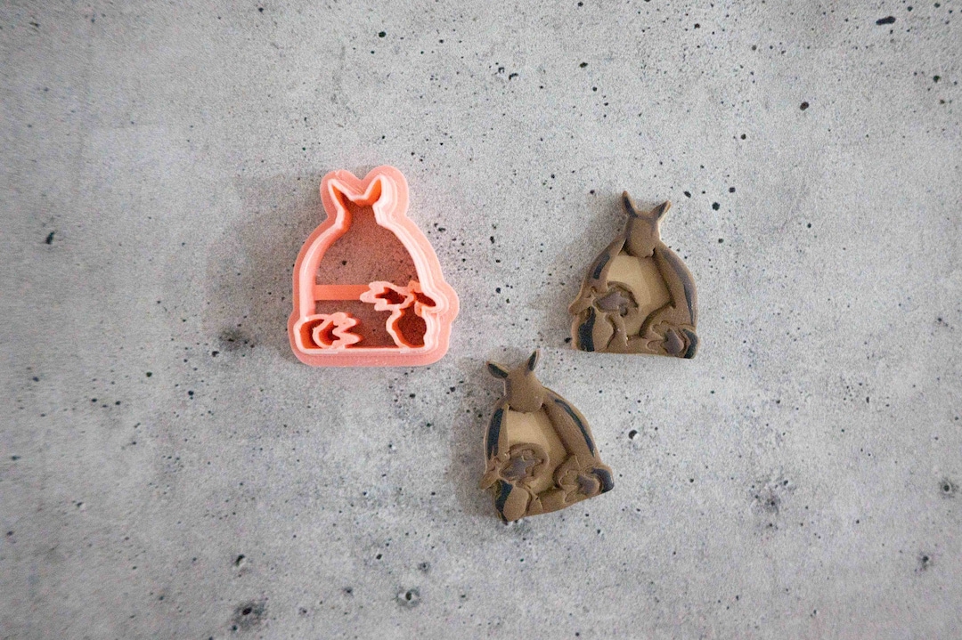 Holiday Armadillo Clay Cutter, Friends (30mm, 40mm) - Etsy