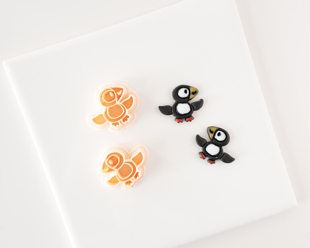 Elf Puffin Bird Mirrored Set - Etsy