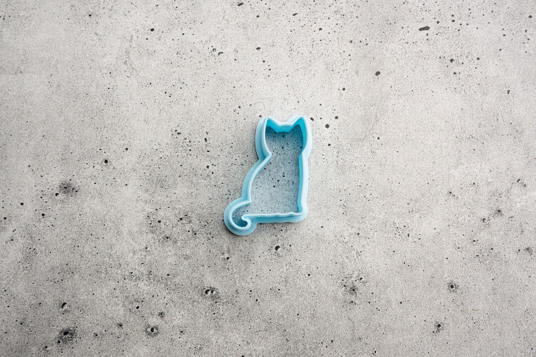 Cat Polymer Clay Cutter, Jewelry Earring Making (20mm, 35mm) - Etsy