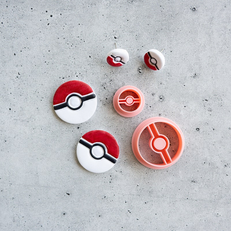 Pokeball Heart - Etsy
