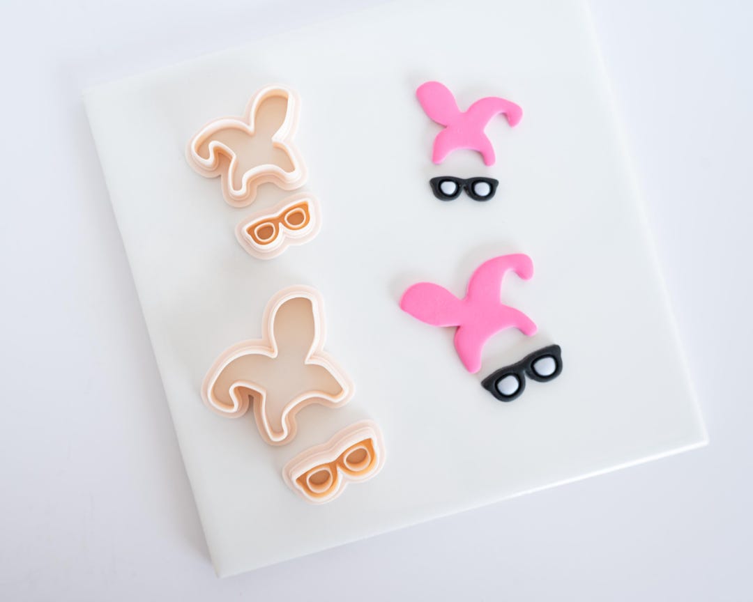 Bunny Ears and Glasses - Christmas Story Dangle 2-piece Set - Etsy