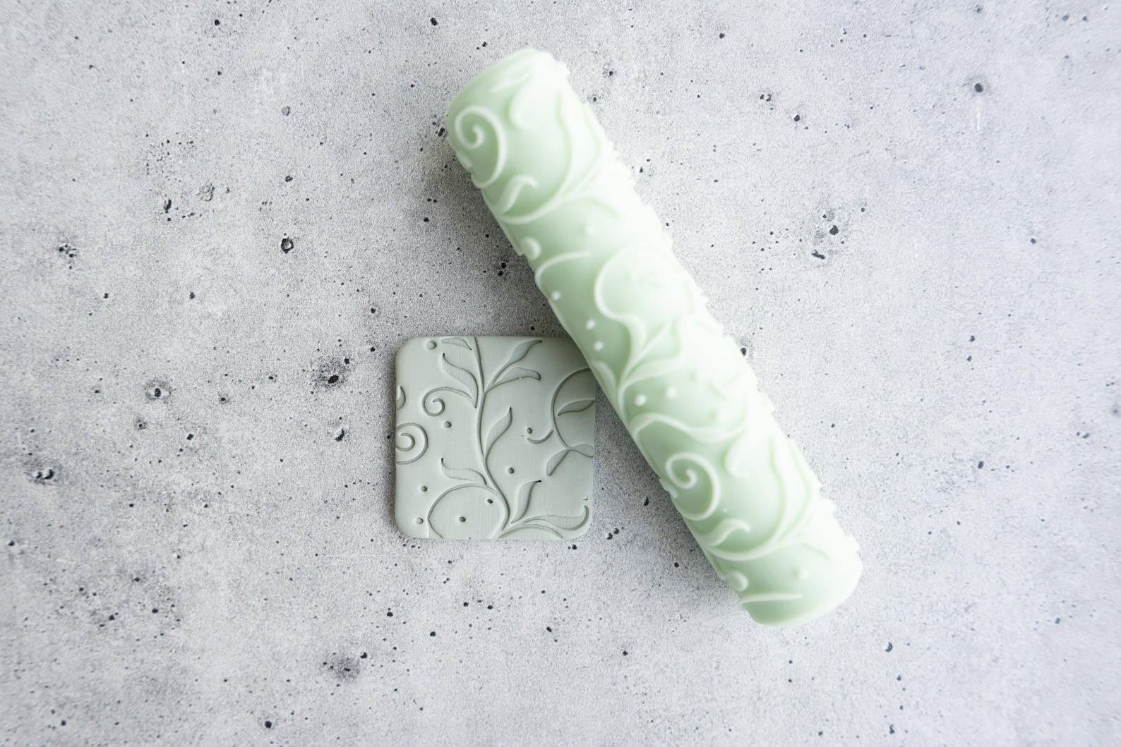 Vines Roller - Resin Texture Roller - Etsy