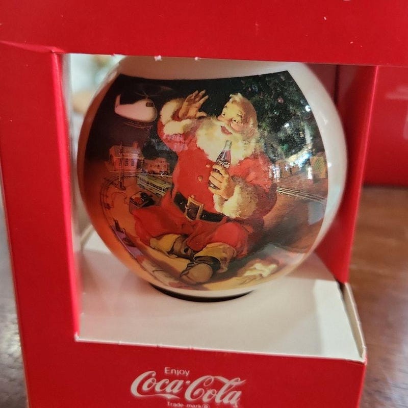 Coke Cola Christmas Train - Etsy
