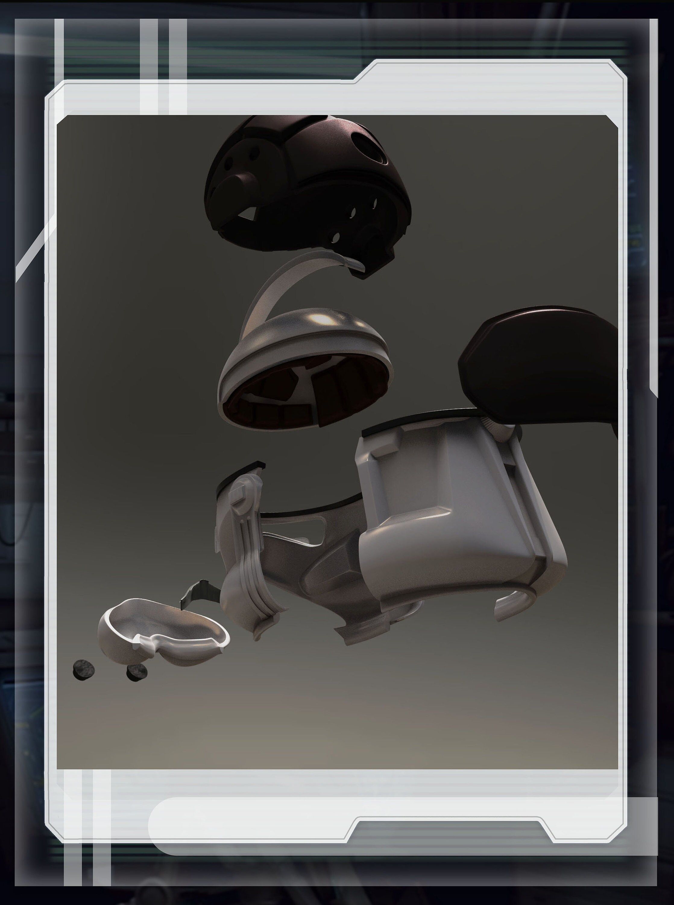 Star Wars 3d Printable Wearable Clone Gunner Helmet Cosplay, Costume - Etsy
