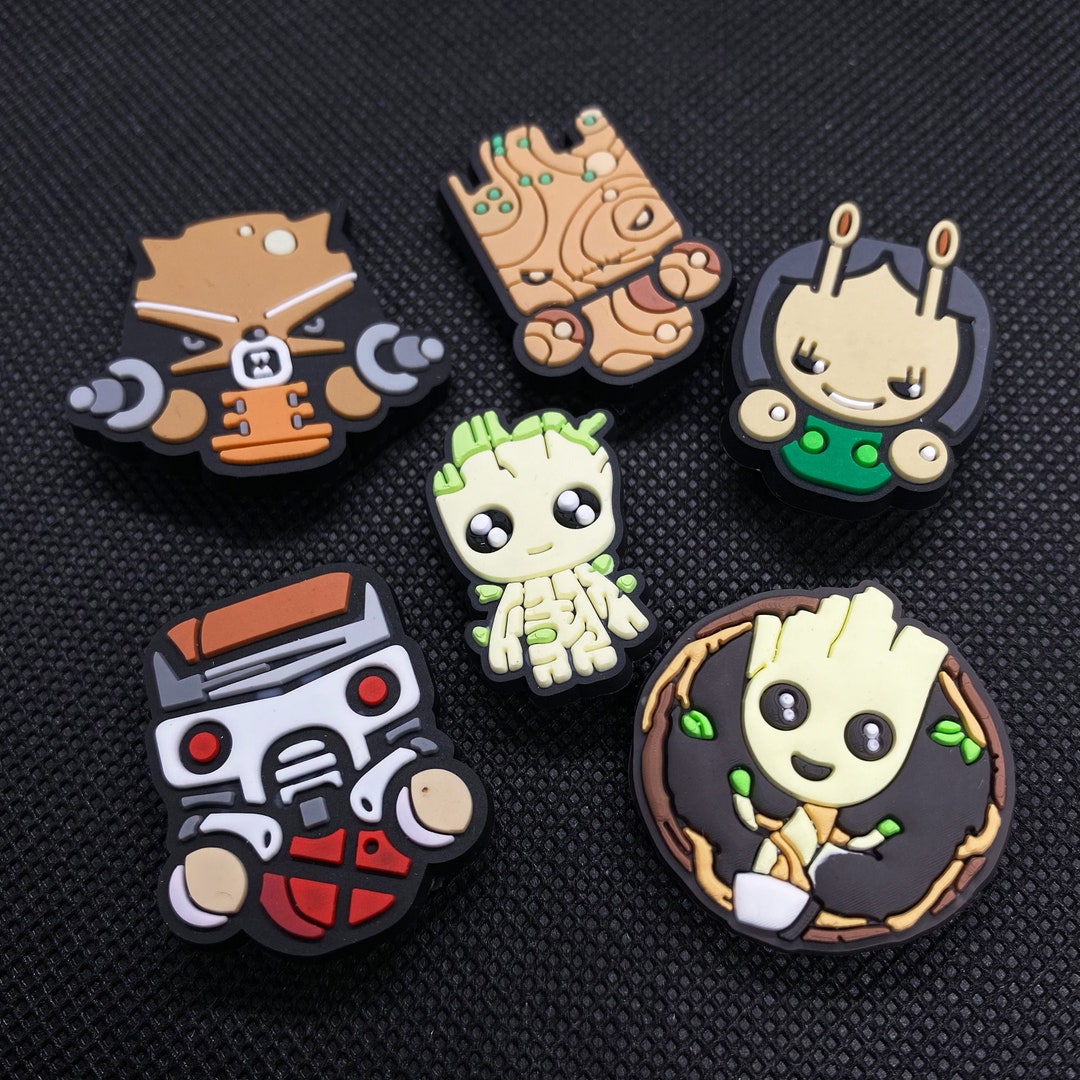 Guardians of the Galaxy Croc Charms, Movie Croc Jibbitz - Etsy UK
