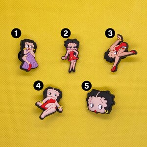 Betty Boom Crocs Charms, Cartoon Character - Etsy