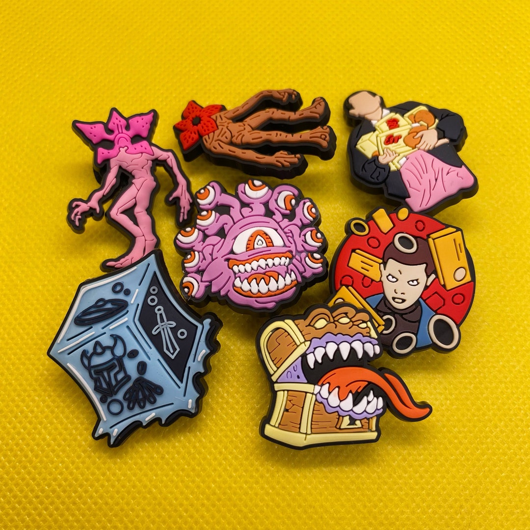 Stranger Things Crocs Charms, Movie Characters - Etsy
