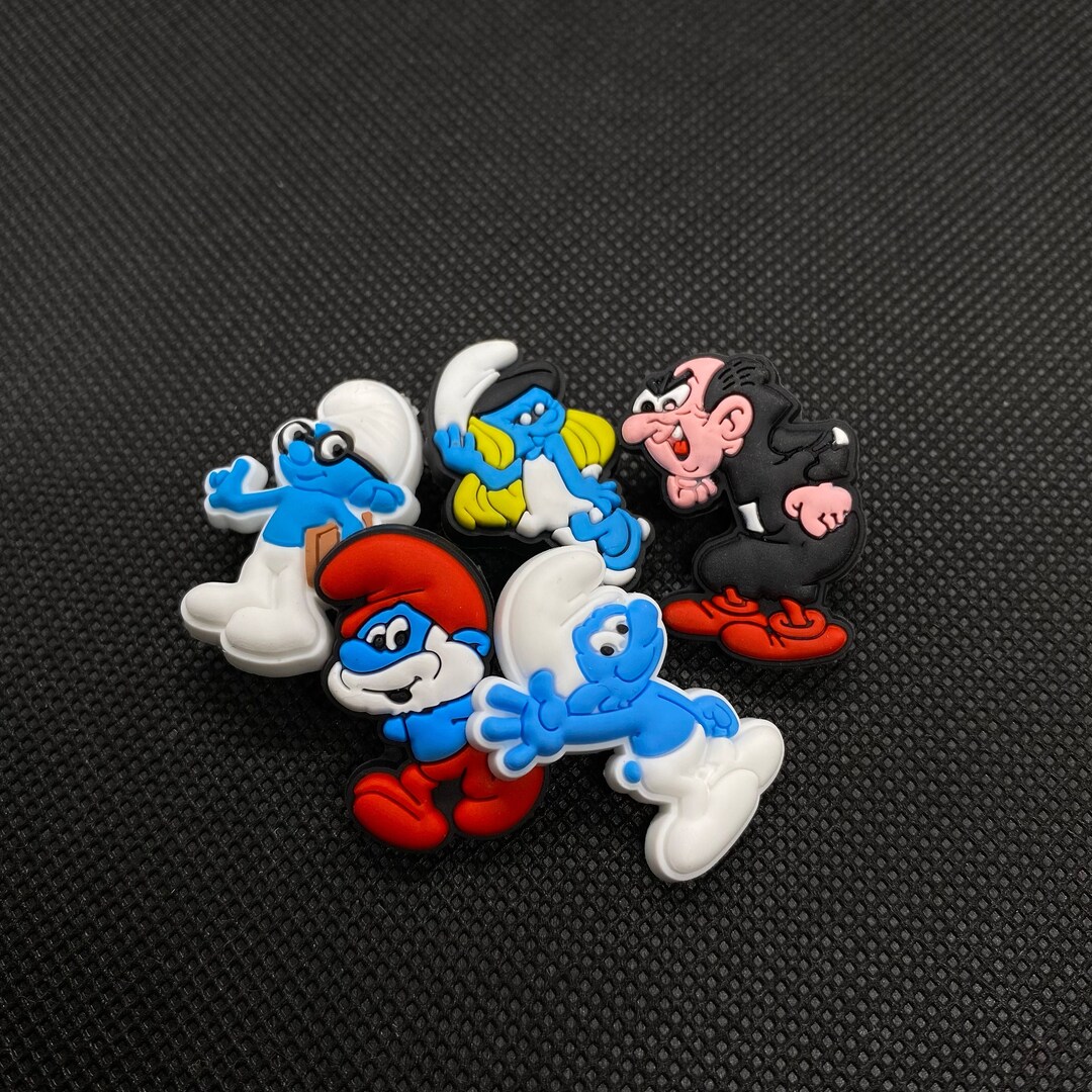 The Smurfs Cartoon Crocs Charms - Etsy