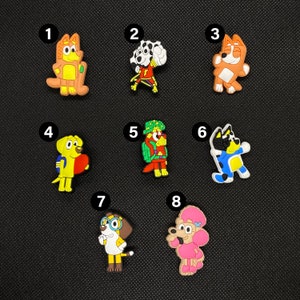 Bluey and Bingo Cartoon Characters Crocs Charms - Etsy