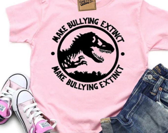 Pink Shirt Day, Make Bullying Extinct, Anti Bullying Shirt, Kindness ...