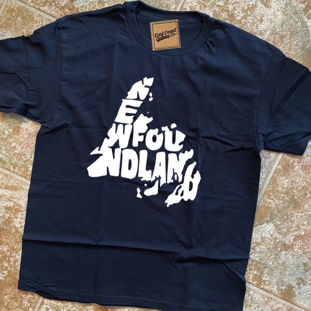 Newfoundland Island Logo - Funny Newfie Newfoundland T-shirt ...