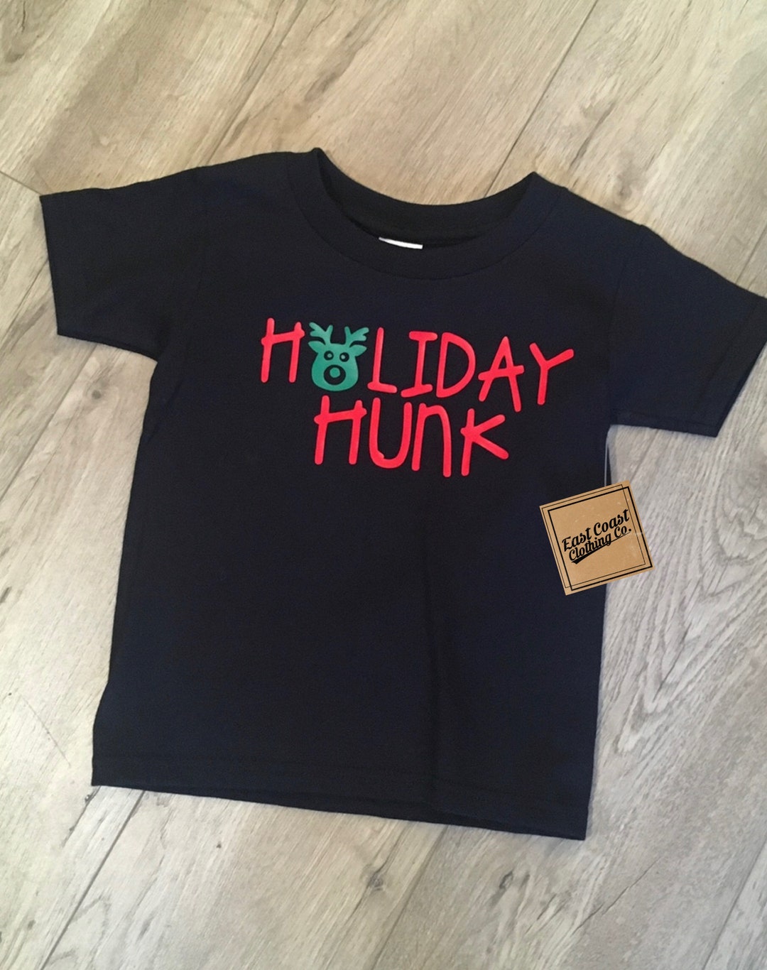 Holiday Hunk Cute Reindeer Shirt Rudolph Shirt Available in All Sizes ...