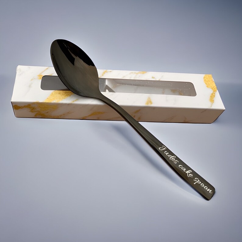 Custom Teaspoon Stainless Steel Engraved Name Personalised Tea Spoon ...