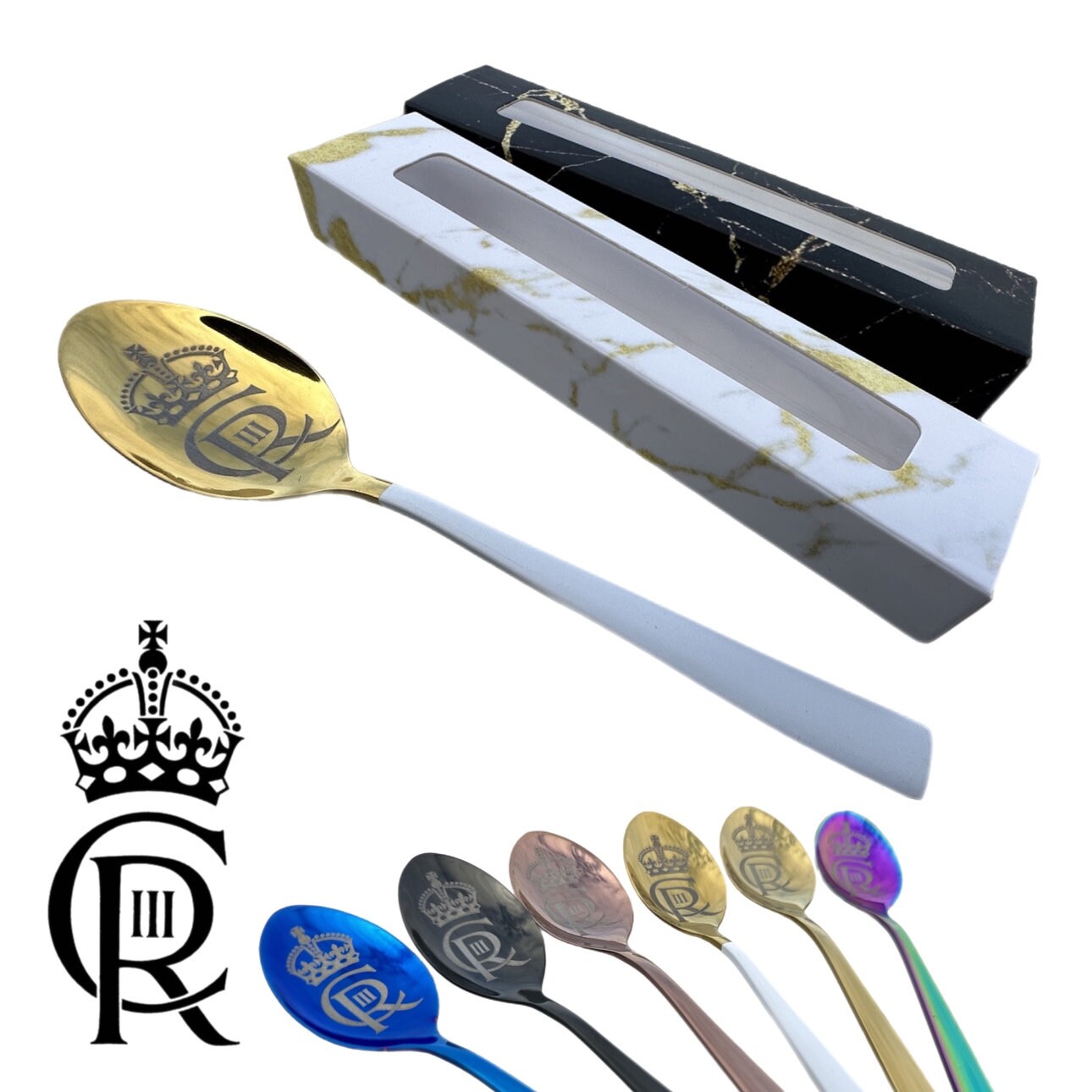 Spoon King Charles III Coronation Gift, King Charles III God Save the ...