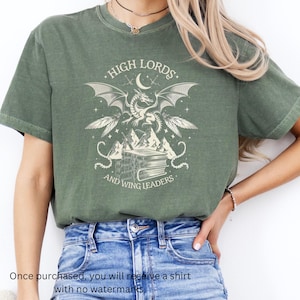 High Lords and Wing Leaders Shirt Comfort Colors Acotar Merch Fourth ...
