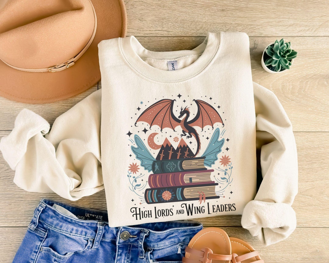 High Lords and Wing Leaders Sweatshirt Acotar Merch Fourth Wing Merch ...