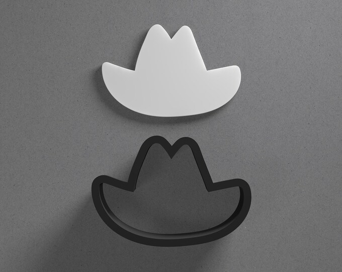 Cowboy Hat Cookie Cutter From Mini to Large Cow Boy Rodeo Wild West ...