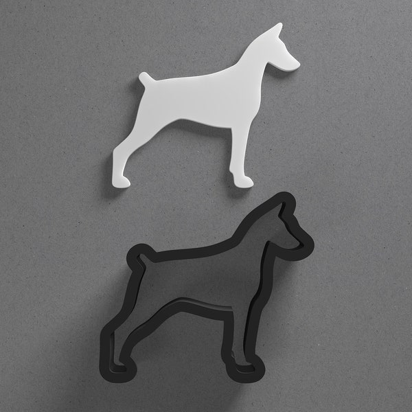 Doberman Cookie - Etsy