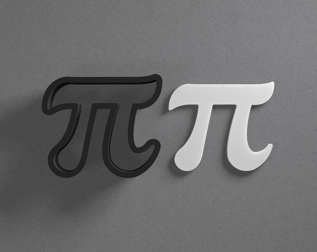 Pi Shape Math 3.14 Polymer Clay Earring & Cookie Cutter, Pottery Tool ...
