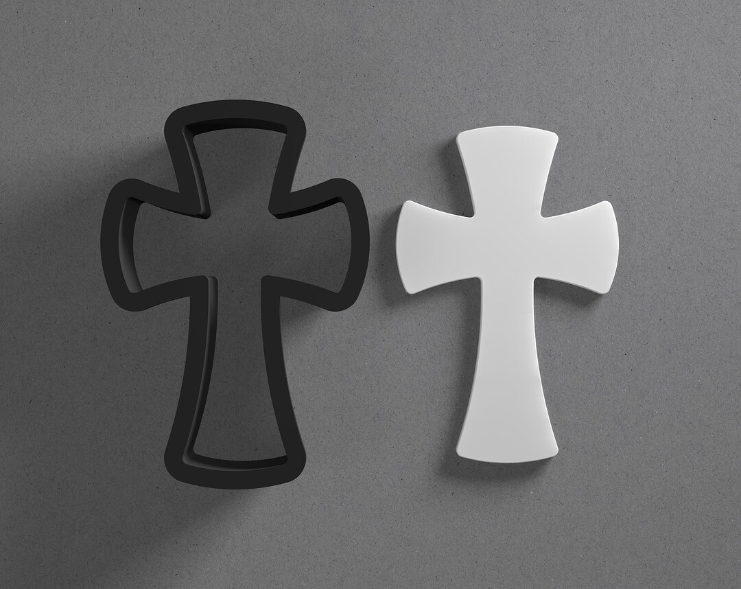 Cross Polymer Clay Cutter With Sharp Tapered Edge, Earring and Jewelry ...