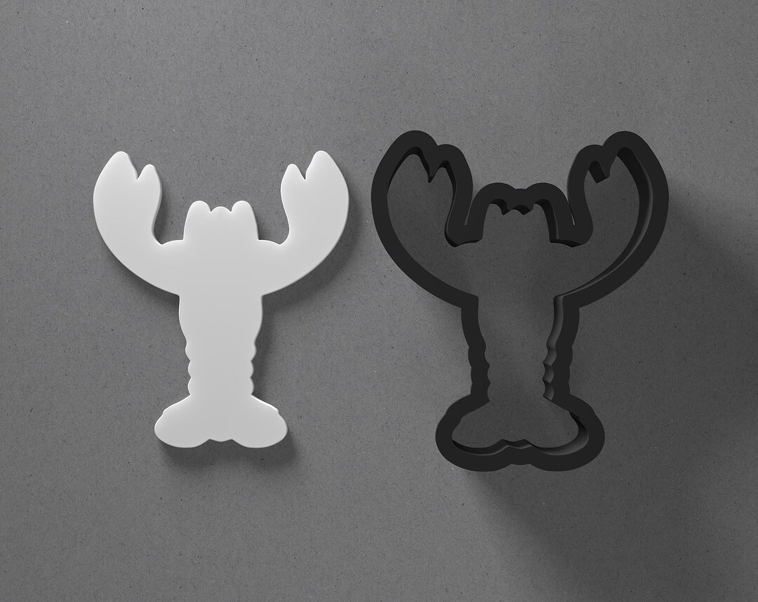 Lobster Polymer Clay Cutter With Sharp Tapered Edge, Earring and ...