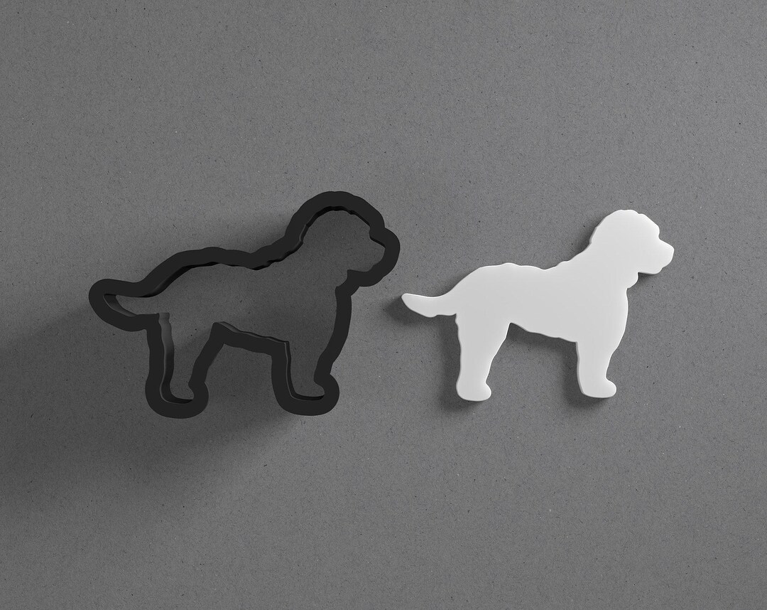 Cockapoo Dog Breed Polymer Clay Earring & Cookie Cutter, Pottery Tool ...