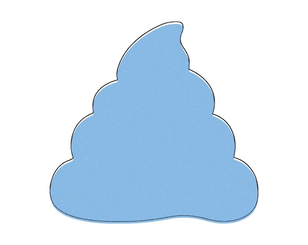 Poop Emoji Polymer Clay Cutter With Sharp Tapered Edge - Etsy