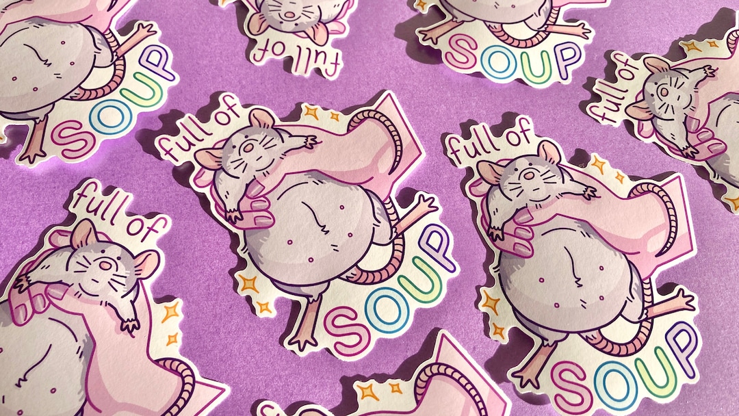 Pet Rat Sticker, Fancy Rat Sticker, Rat Lover Gift, Gift for Rat Lover ...