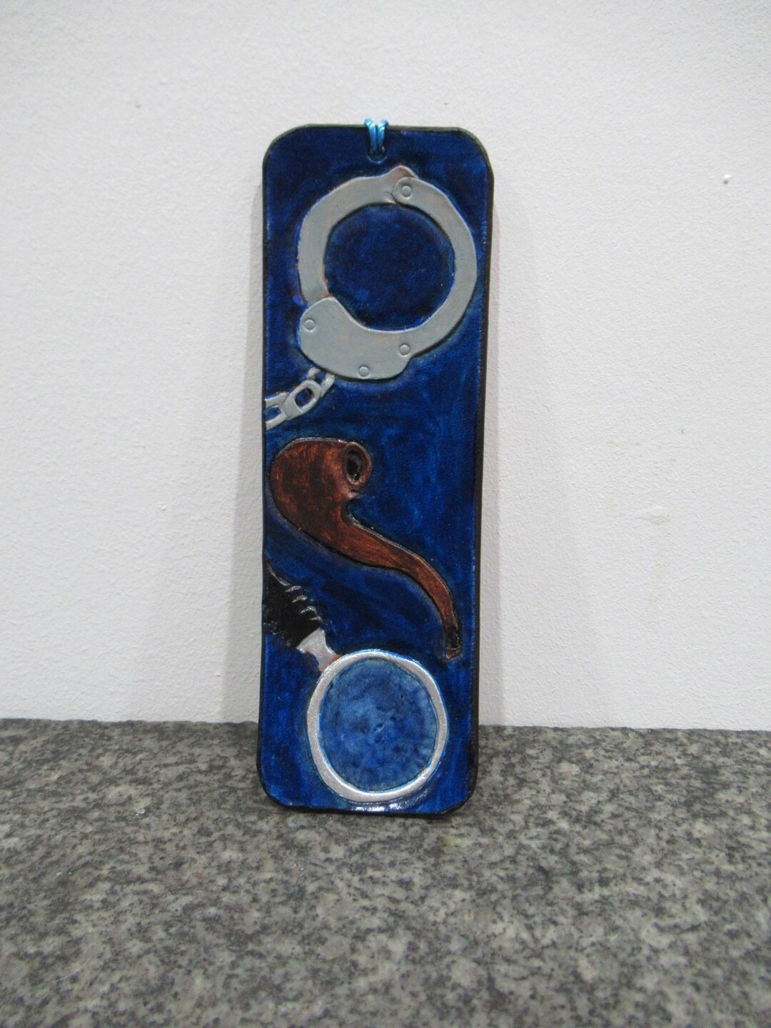 Hand Tooled Leather Sword and Shield Bookmark - Etsy