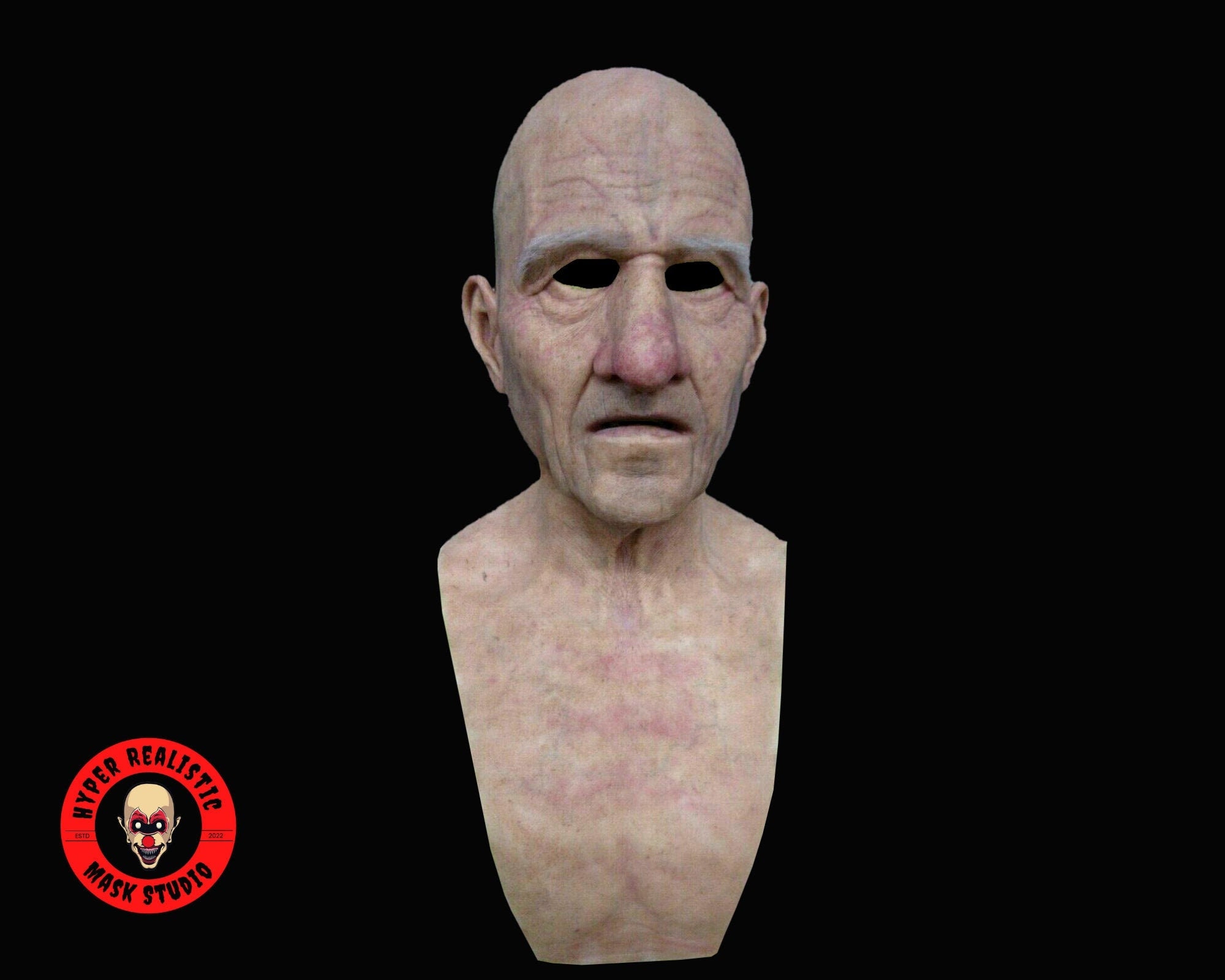 OLD MAN MASK, Cosplay Mask, Realistic Silicone, Personalized Mask ...